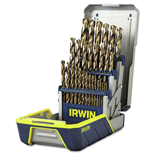 Irwin 3018002 29 Piece Cobalt M-35 Metal Index Drill Bit Set Irwin 3018002 29 Piece Cobalt M-35 Metal Index Drill Bit Set